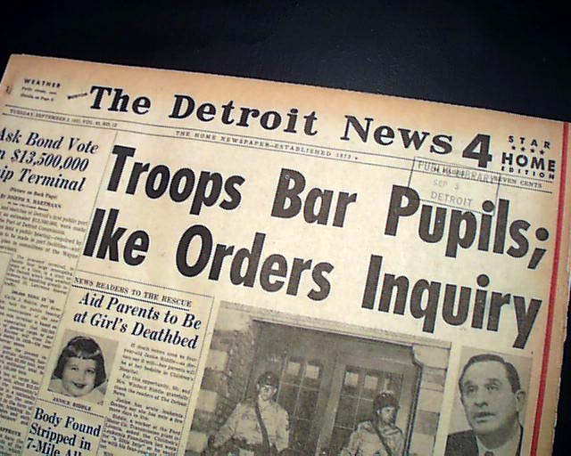 "Little Rock Nine"... - RareNewspapers.com