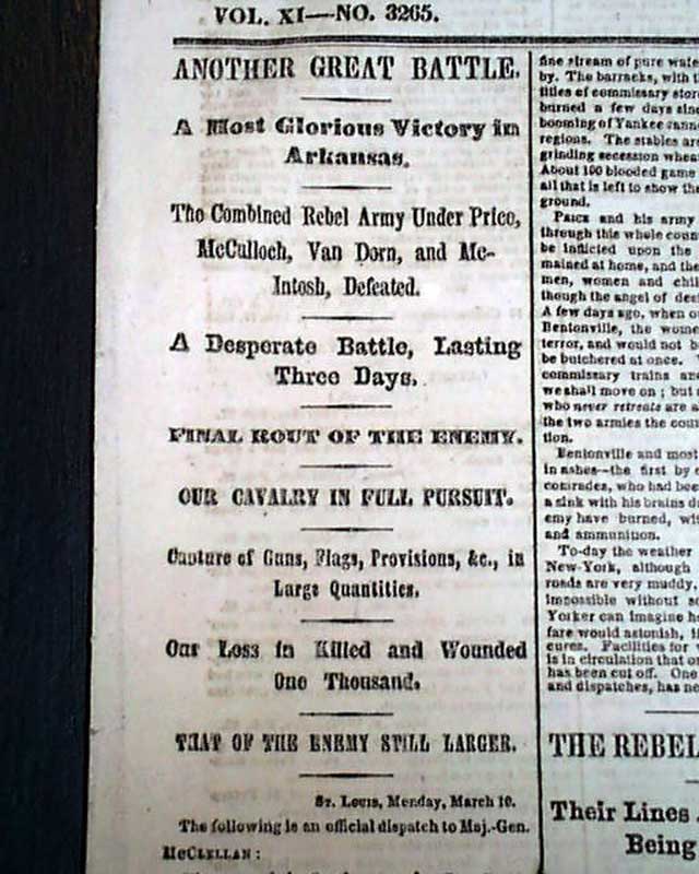 Monitor vs. the Merrimac... Three Civil War maps... - RareNewspapers.com