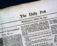 Newspapers from the 1700s - RareNewspapers.com