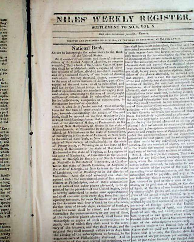 Famous toast offered by Stephen Decatur... - RareNewspapers.com