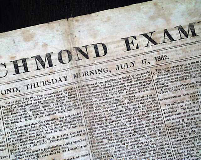 Reaction to Butler's Proclamation... - RareNewspapers.com