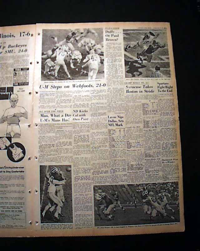Dallas Cowboys 1st NFl game... - RareNewspapers.com