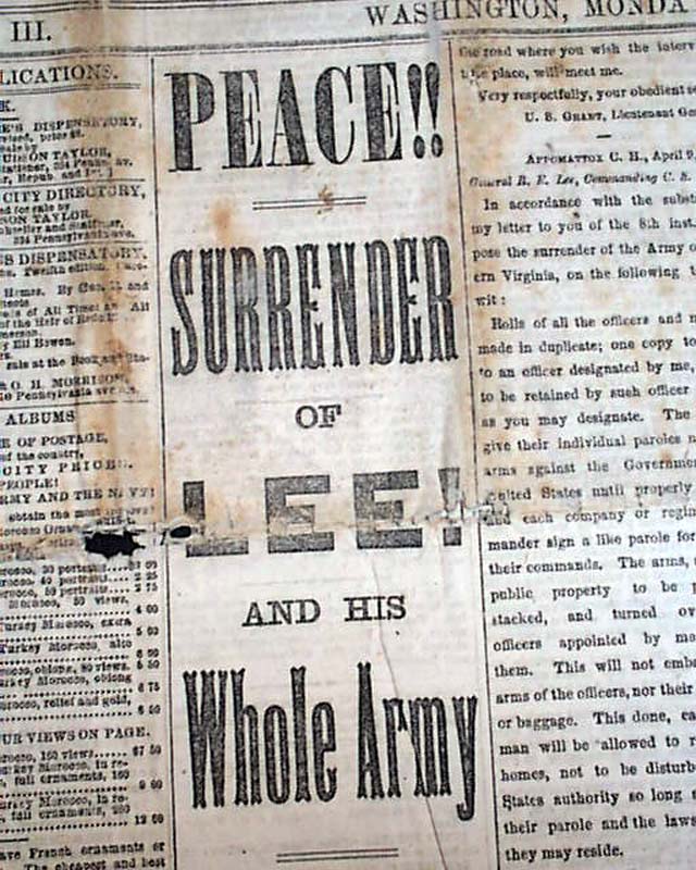 Historic Newspapers For Sale - Original Rare Newspapers ...