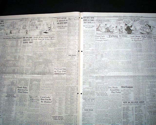 Babe Ruth's 700th home run.... - RareNewspapers.com