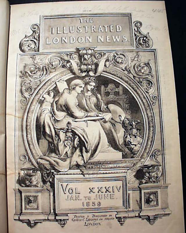 Bound volume for 1859... - RareNewspapers.com