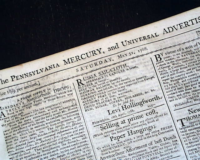 Post Revolutionary War... - RareNewspapers.com