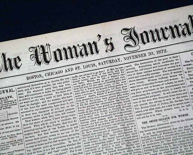 A publication fighting for woman's suffrage... - RareNewspapers.com