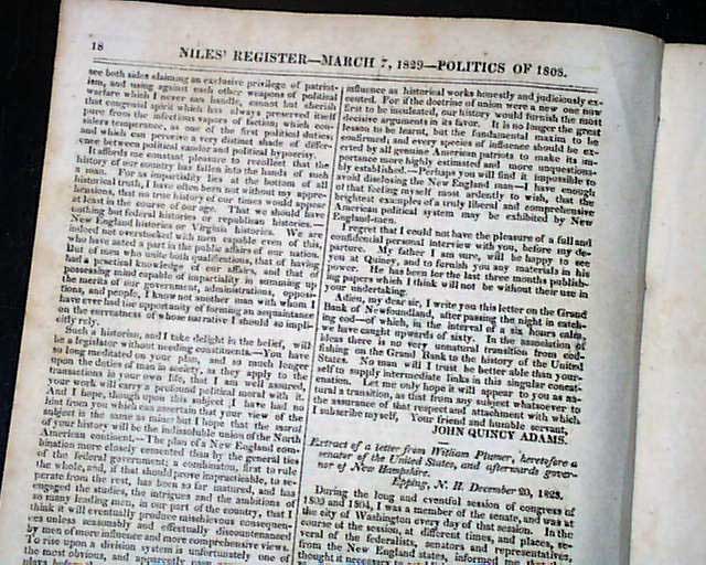 Inauguration Of Andrew Jackson... - RareNewspapers.com