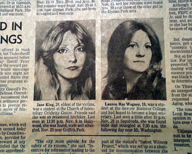Hillside Strangler murders in Los Angeles... - RareNewspapers.com