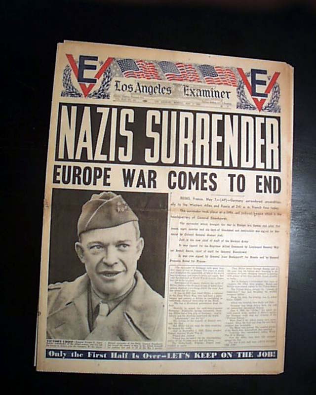 War in Germany is ending... - RareNewspapers.com