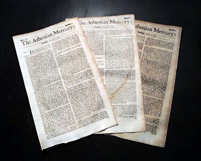 (3) Gentleman's newspapers from 17th century England ...