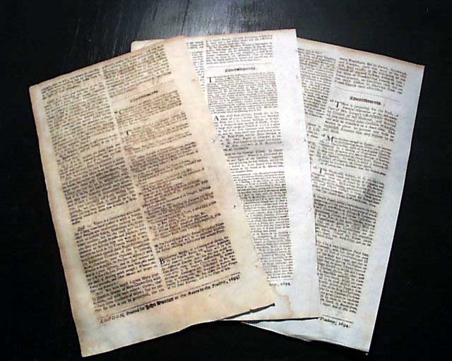 (3) Gentleman's newspapers from 17th century England ...