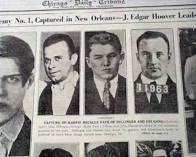 Last "Public Enemy No. 1" captured... Alvin Karpis... - RareNewspapers.com