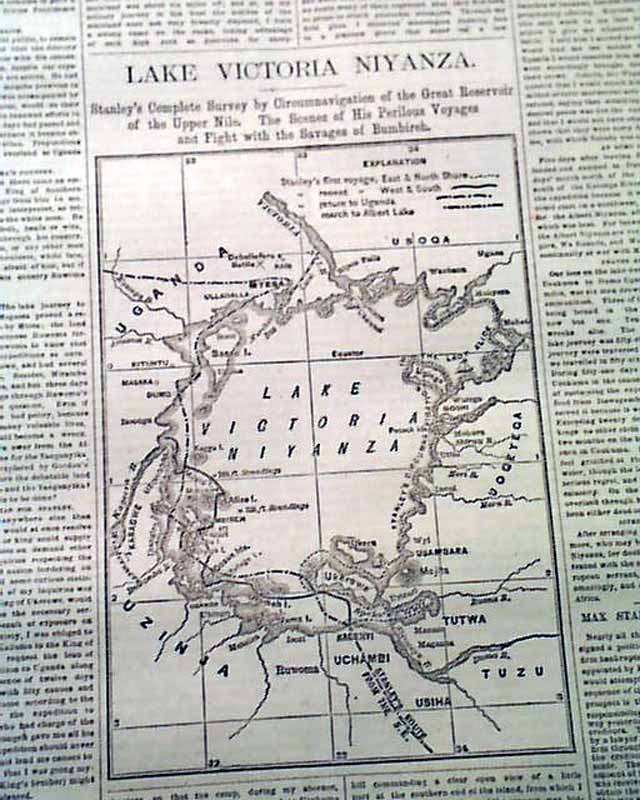 The Great Sioux War of 1876... Post Custer Massacre... - RareNewspapers.com