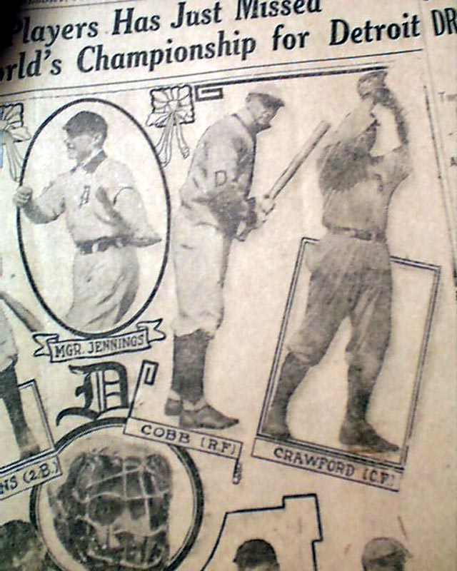The 1908 World Series: last Cubs victory until 2016... - RareNewspapers.com