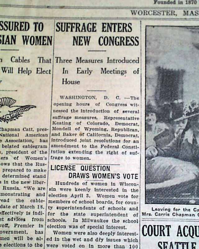 Famous suffrage newspaper... - RareNewspapers.com
