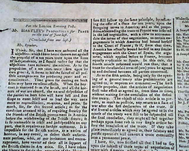 Interesting thoughts on how to create a treaty with America ...