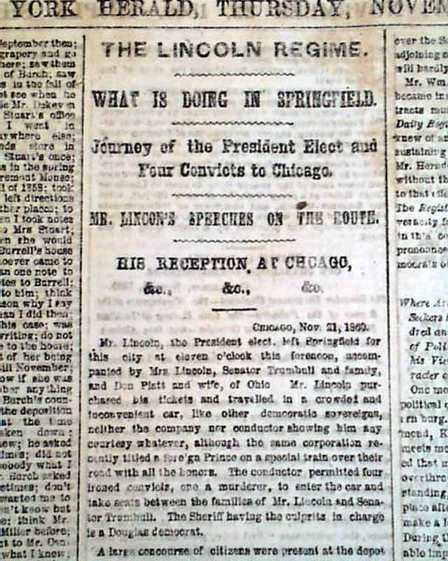 1860 Pre Civil War tensions.... - RareNewspapers.com