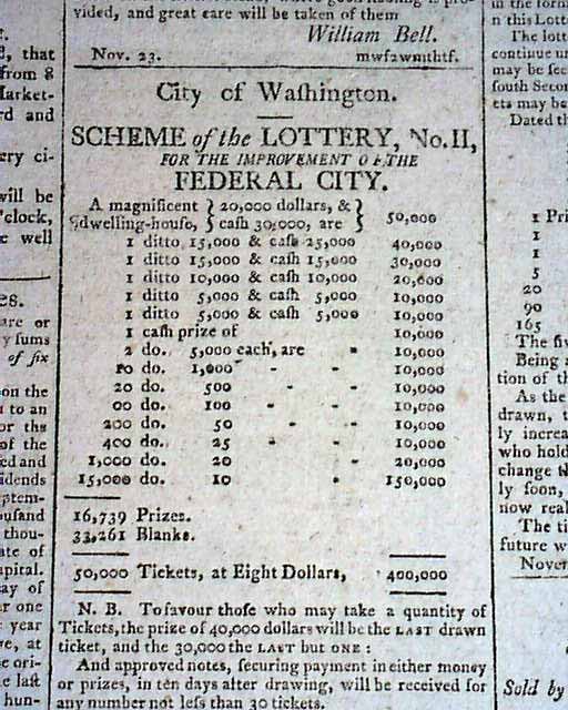 1798 Thomas Jefferson & John Adams Election.... - RareNewspapers.com