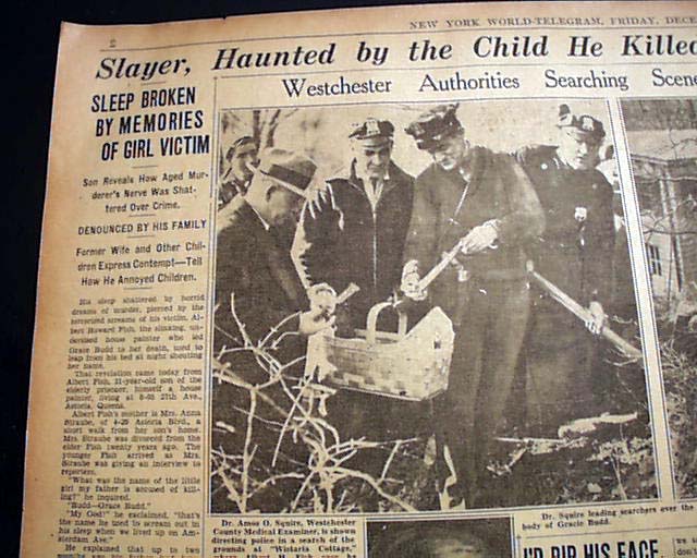 Serial killer & rapist Albert Fish captured... - RareNewspapers.com