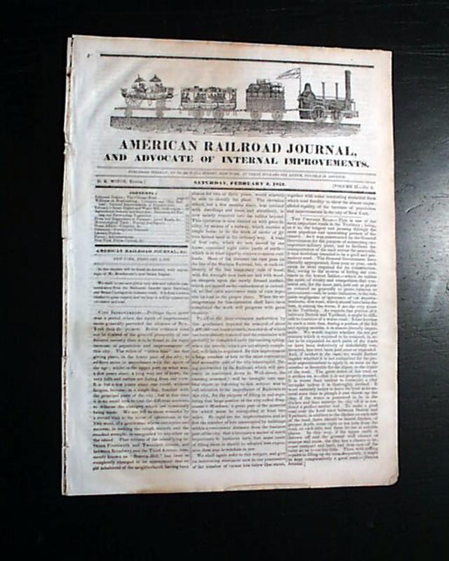 First American railroad publication... - RareNewspapers.com