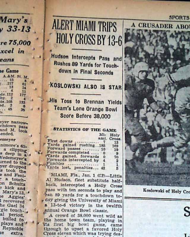 Alabama Rose Bowl in 1946 - RareNewspapers.com