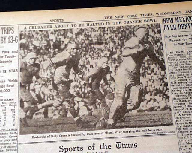 Alabama Rose Bowl in 1946 - RareNewspapers.com