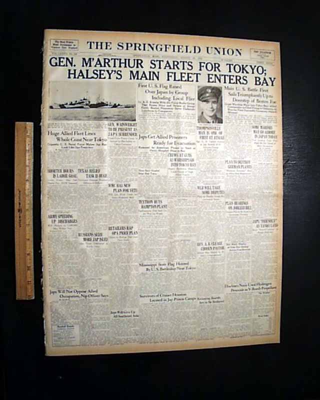 1945 occupation of Japan begins.... - RareNewspapers.com