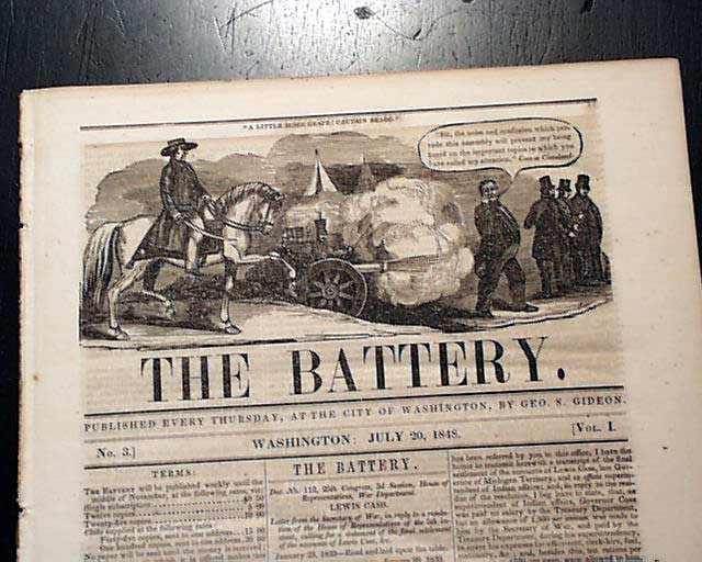 Campaign newspaper supporting Zachary Taylor for President... Great ...