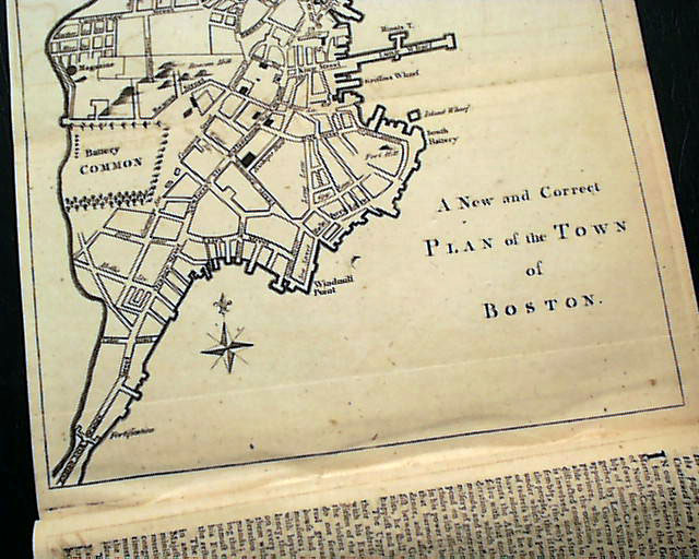 Great foldout map of Boston & vicinity... Early reports on the ...