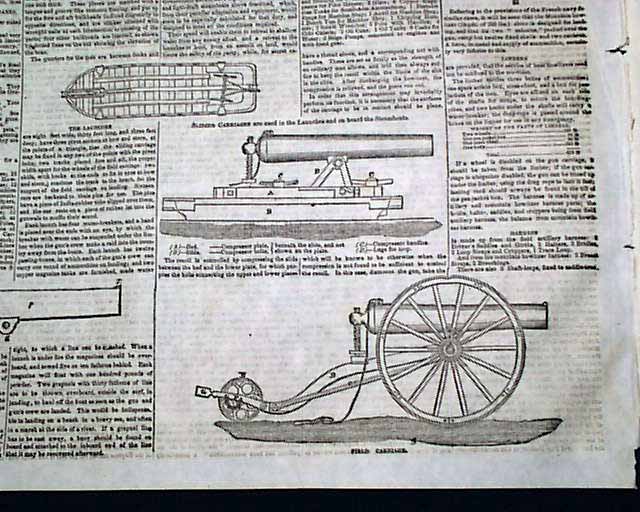 1863 Port Hudson LA Civil War Map..... - RareNewspapers.com