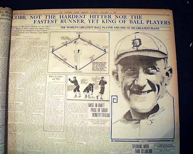 Great baseball newspaper from 1912... - RareNewspapers.com