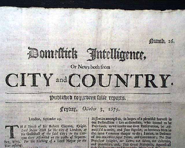 By America's first newspaper publisher... - RareNewspapers.com