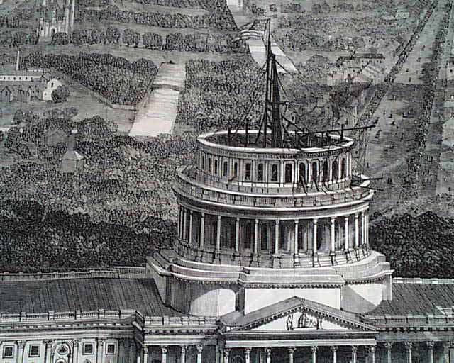 Great bird's-eye view of Washington, D.C... - RareNewspapers.com