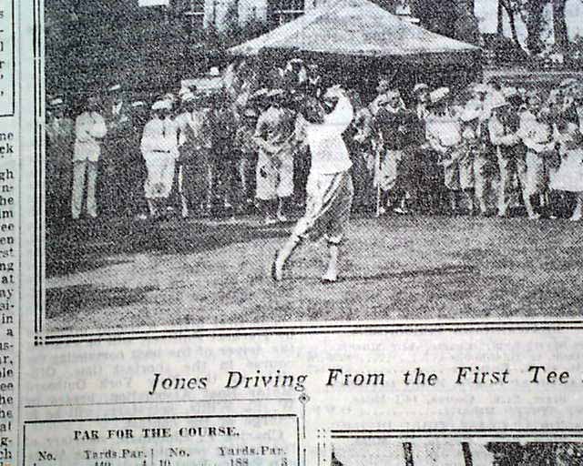 Boby Jones in U.S. Open.... - RareNewspapers.com