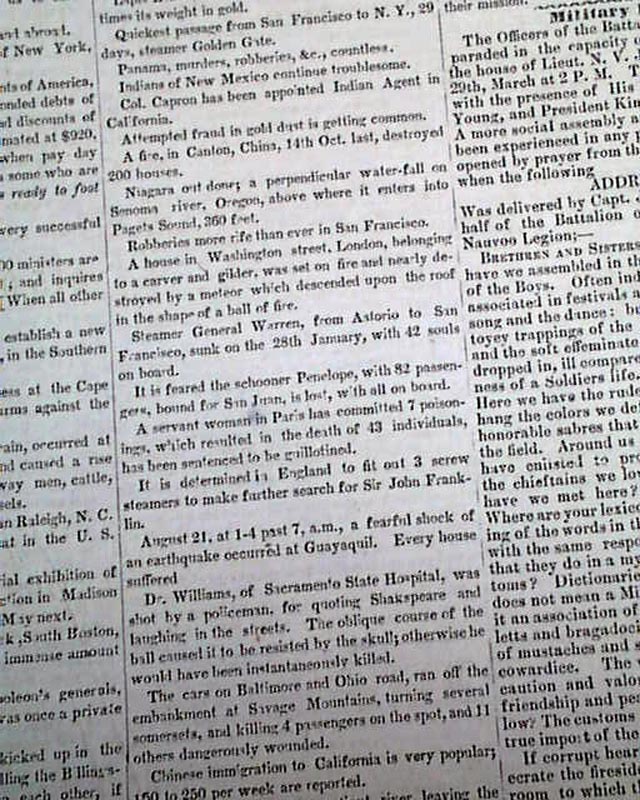 Two years after it became the first newspaper in Utah ...