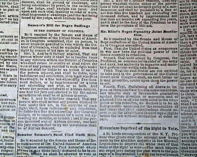 A racist newspaper on the post-war events... - RareNewspapers.com