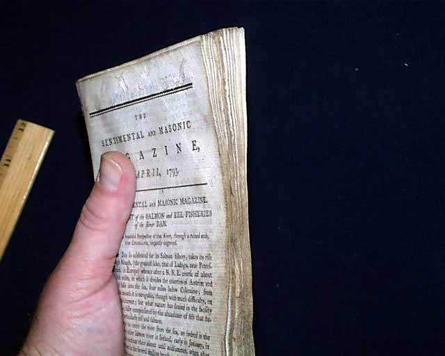 1700's magazine for the Masons... - RareNewspapers.com