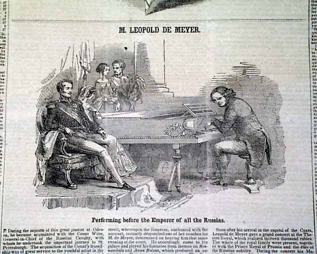 Early prints in a daily newspaper (1845).... - RareNewspapers.com