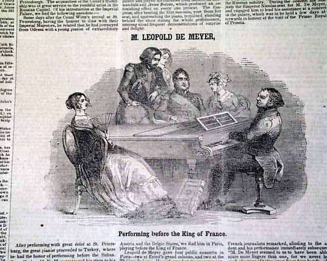 Early prints in a daily newspaper (1845).... - RareNewspapers.com