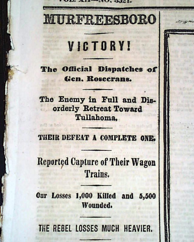 Rev. Henry Ward Beecher re: the Emancipation Proclamation... Map with ...