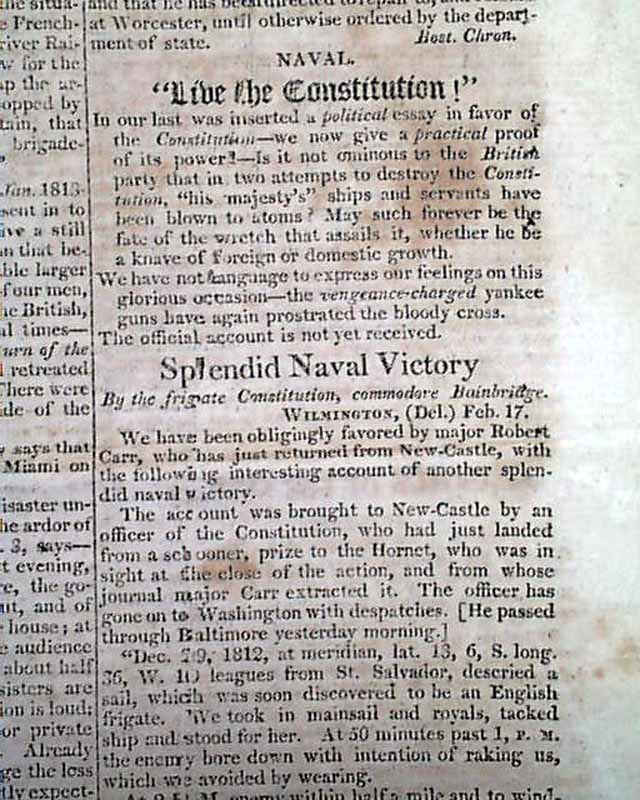 The Constitution defeats the Java... - RareNewspapers.com