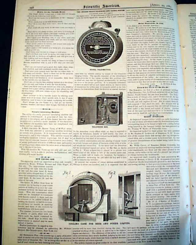 Police telephone system in 1881... - RareNewspapers.com