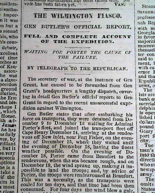 1865 Springfield Massachusetts Newspaper.... - RareNewspapers.com