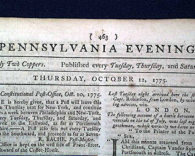 General Gage and William Howe... - RareNewspapers.com