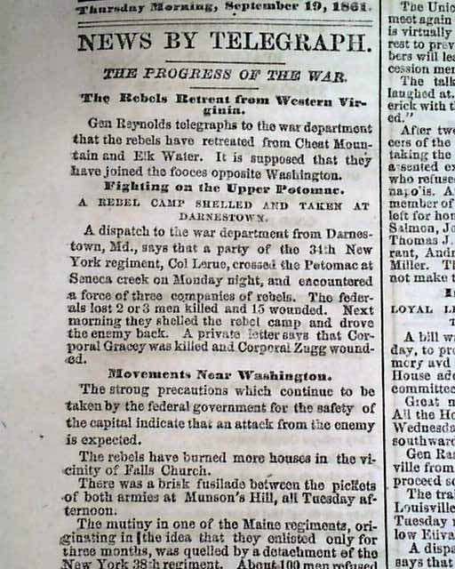 1861 Springfield MA Newspaper.... - RareNewspapers.com