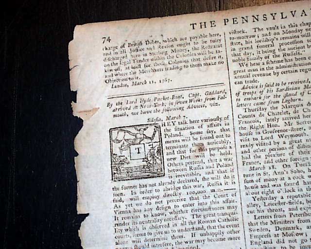 Lengthy Benjamin Franklin letter... - RareNewspapers.com