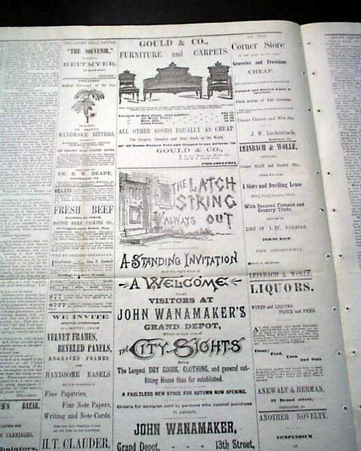 1879 Battle of Milk Creek... Meeker Massacre... - RareNewspapers.com