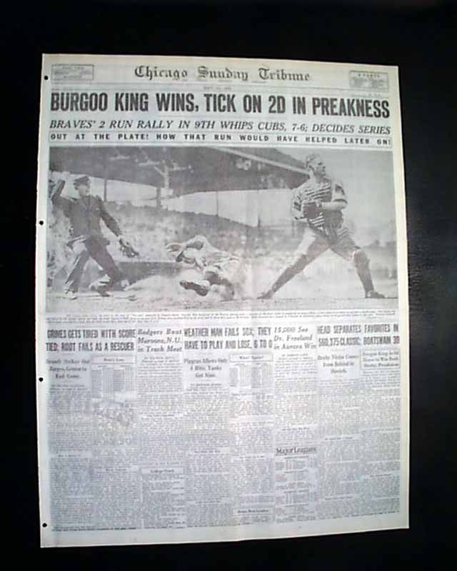 Burgoo King Wins 1932 Preakness Stakes... - RareNewspapers.com
