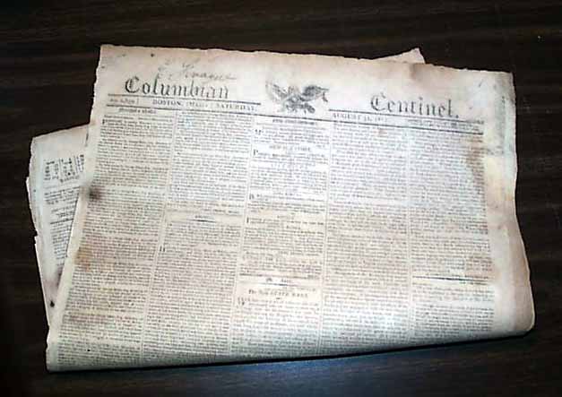 1811 Cherokee Indian Chief Black Fox - RareNewspapers.com